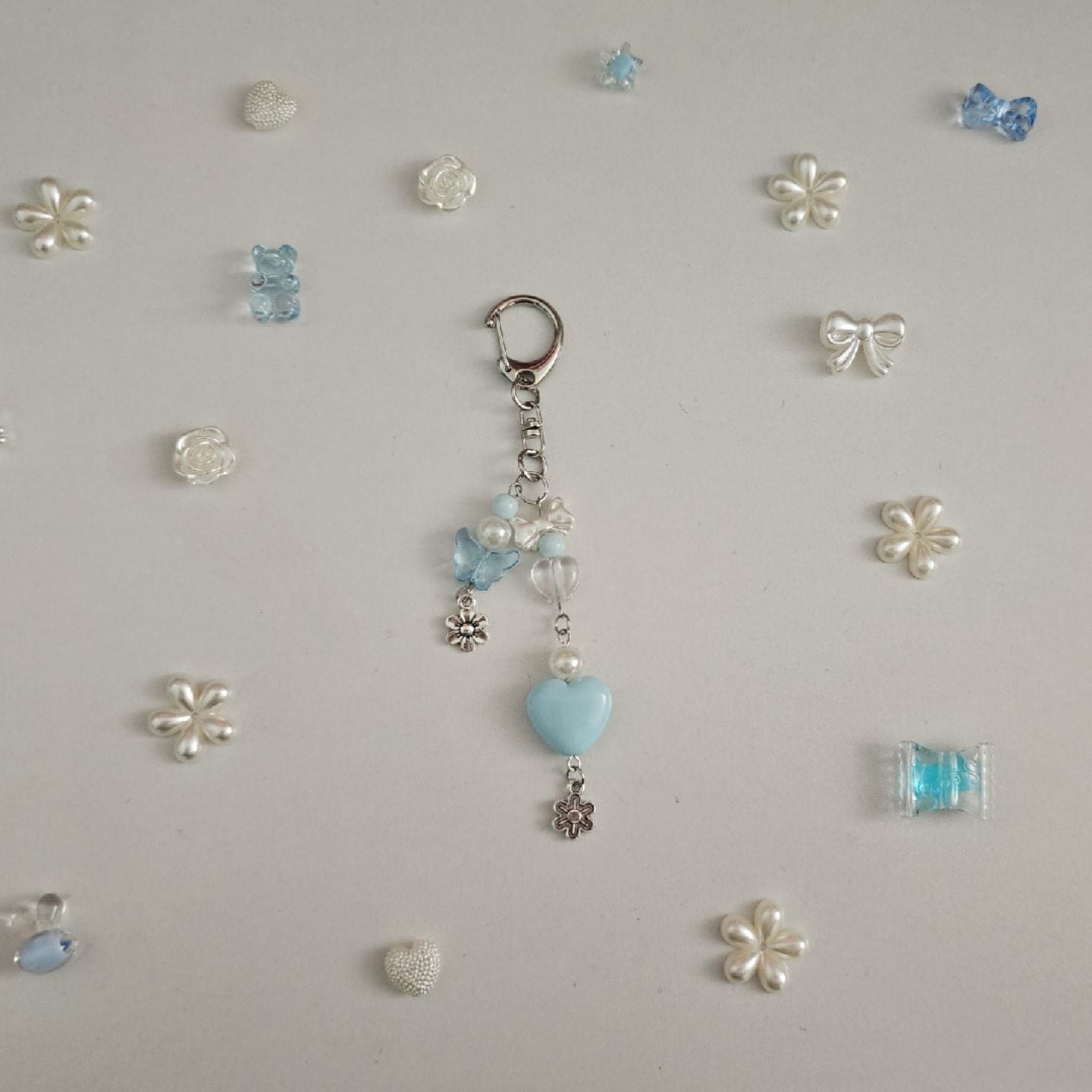 💙 Heart of Sky Keychain 💙 – Adorkable Keychains